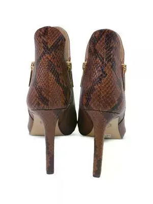 Michael Kors Python Embossed Ankle Boots