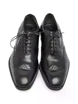 FERRAGAMO Brogue-detail Derby Shoes