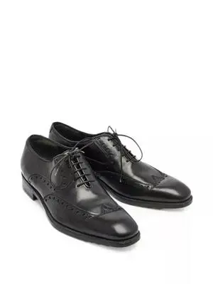 FERRAGAMO Brogue-detail Derby Shoes