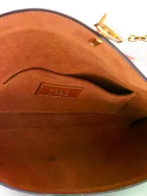 LOUIS VUITTON Monogram Canvas And Leather Padlock Strap Crossbody Bag