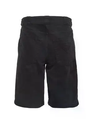 Prada Distressed Cotton Shorts