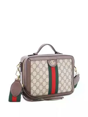 Gucci Ophidia Gg Coated Canvas Small Shoulder Bag