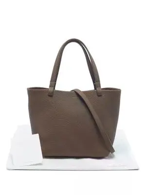 THE ROW Park Grained Leather Tote Bag