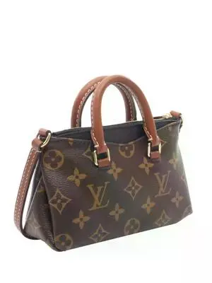 LOUIS VUITTON Monogram Nano Pallas Satchel