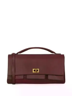 Balenciaga Bel Air Leather Clutch Bag