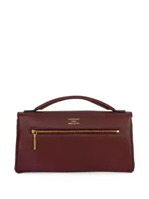 Balenciaga Bel Air Leather Clutch Bag