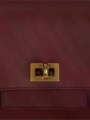 Balenciaga Bel Air Leather Clutch Bag