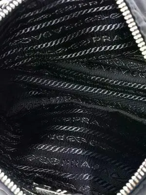 Prada Quilted Tessuto Chain Zip Shoulder Bag