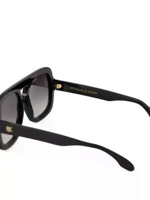 EMMANUELLE KHANH Oversized Square Frame Sunglasses