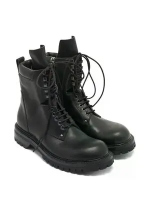 Rick Owens Army Combat Boots