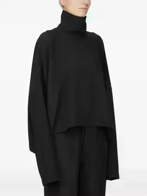 Rick Owens Jumbo High-neck Oversized Top