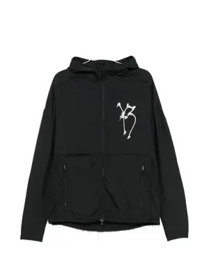 Y3 Nylon Running Jacket - Black