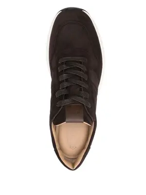 TOD'S Suede Leather Sneakers With Rubber Sole
