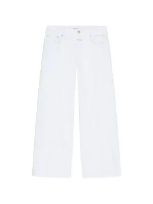 Closed Jayla Flared Denim Jeans - White
