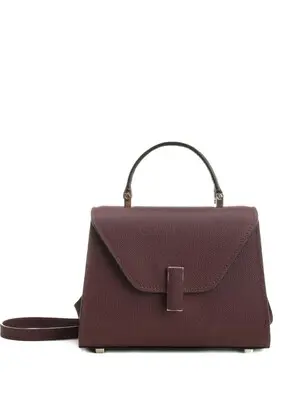 VALEXTRA Iside Micro Leather Handbag - Brown