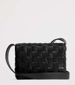 Bottega Veneta Orto Messenger Bag - Black