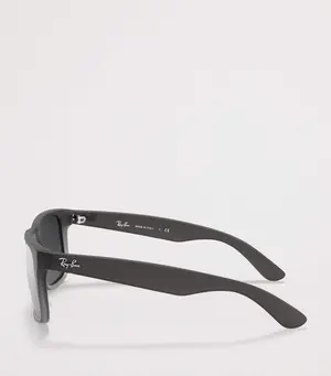 Ray-ban Justin Classic Rectangle Sunglasses - Grey