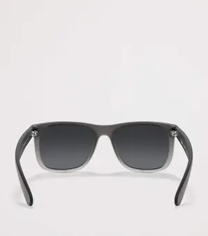 Ray-ban Justin Classic Rectangle Sunglasses - Grey