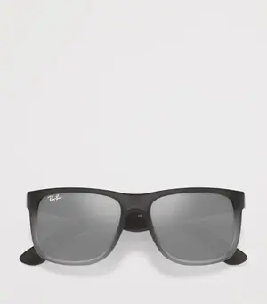 Ray-ban Justin Classic Rectangle Sunglasses - Grey