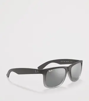 Ray-ban Justin Classic Rectangle Sunglasses - Grey