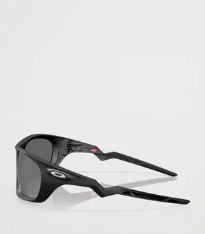 Oakley Lateralis Rectangle Sunglasses - Black