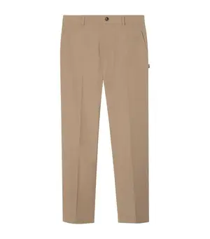 Burberry Cotton Twill Slim Chinos