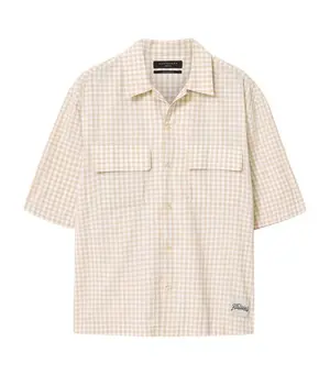 ALLSAINTS Organic Cotton Check Rockland Shirt