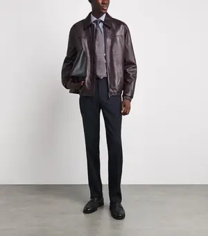 Corneliani Cotton Stripe Shirt - Blue