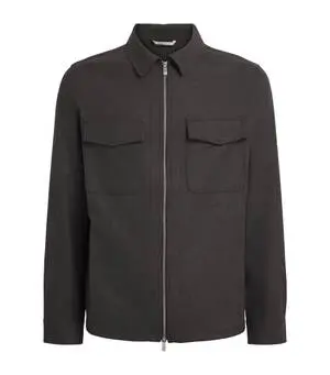 Marco Pescarolo Cashmere Zip Jacket - Brown