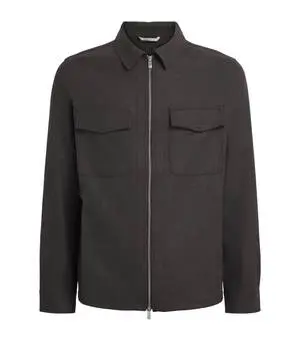 Marco Pescarolo Cashmere Zip Jacket - Brown