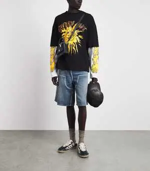 Amiri Cotton Burn Out T-shirt