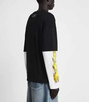 Amiri Cotton Burn Out T-shirt
