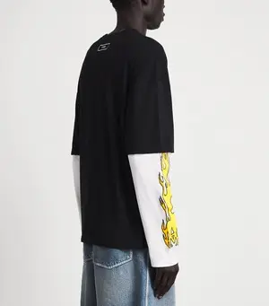 Amiri Cotton Burn Out T-shirt