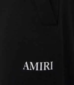 Amiri Cotton Relaxed Logo Sweatpants