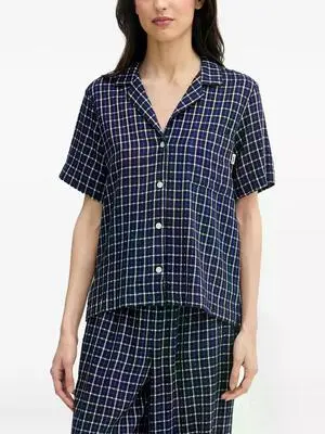 Dkny Check-pattern Pajamas