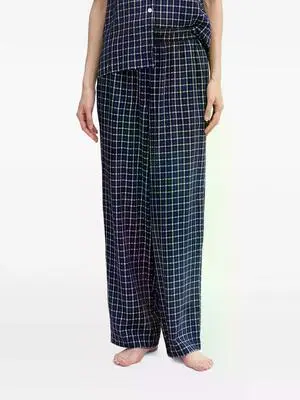 Dkny Check-pattern Pajamas