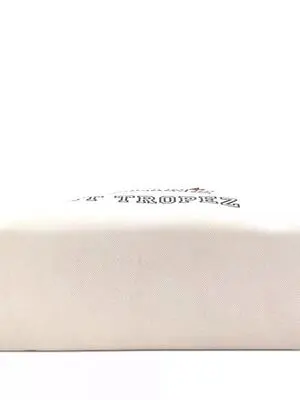 Celine St. Tropez Horizontal Cabas Canvas Tote Bag