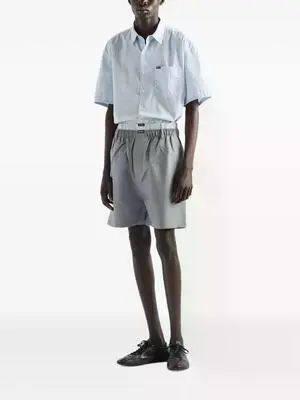Prada Short-sleeved Cotton Shirt