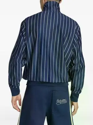 Adidas Firebird Pinstriped Sweatshirt - Blue