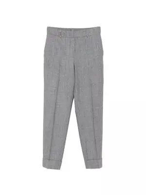 Peserico Concealed-closure Trousers - Grey