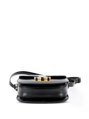 Celine Triomphe Besace Cléa Shoulder Bag - Black