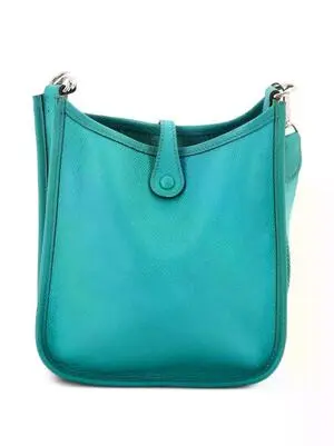 Hermès Evelyne Bag Gen Iii Epsom Tpm Crossbody Bag - Blue