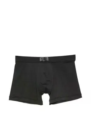 Moschino Logo-patch Boxers - Black