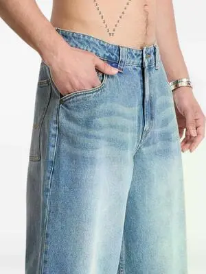 DIME Faded Baggy Jeans - Blue