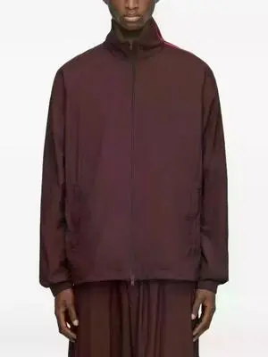 Y3 Logo Print Zip-up Jacket - Red