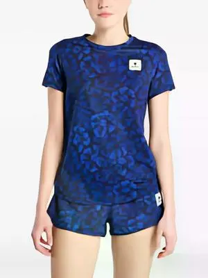 SAYSKY Floral Print T-shirt - Blue