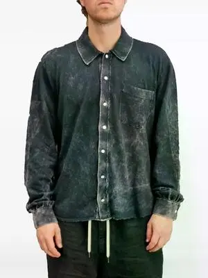 ATOMO FACTORY Button-up Shirt - Black