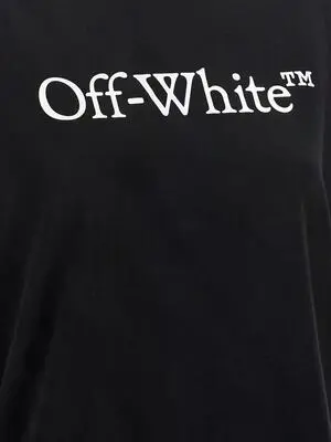 Off-White Logo Print Cotton T-shirt