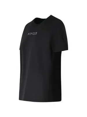Moncler Logo Embroidered Patch Detail T-shirt