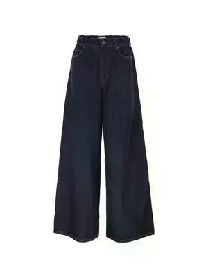 Max Mara Wide-leg Cotton Jeans